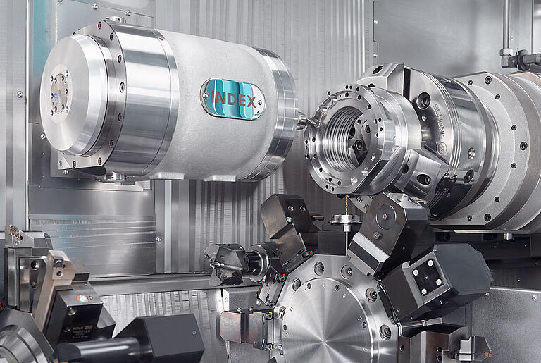 Dreh-Fräszentrum INDEX G300 / INDEX G320 - INDEX Werke GmbH & Co KG
