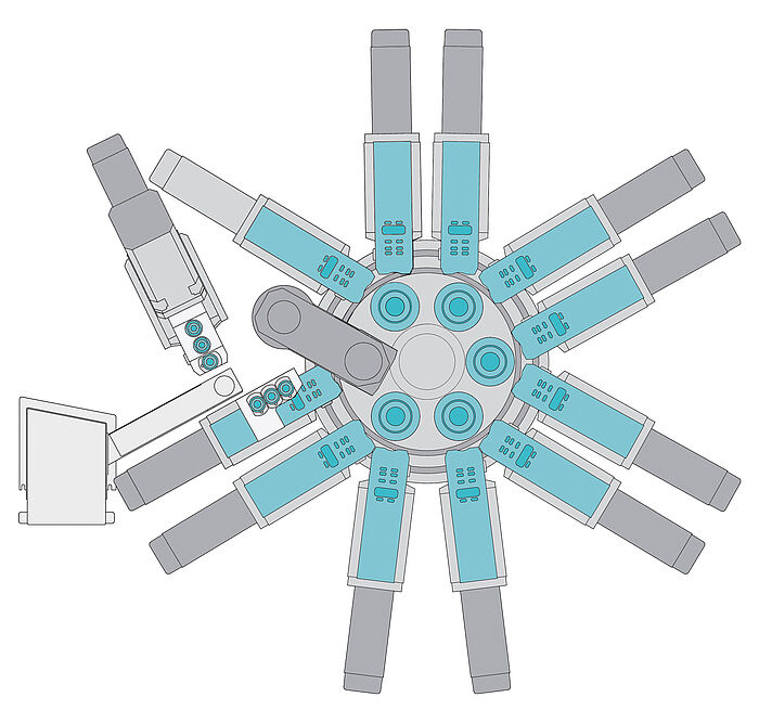 INDEX MS40-6 multi-spindle machine - INDEX TRAUB