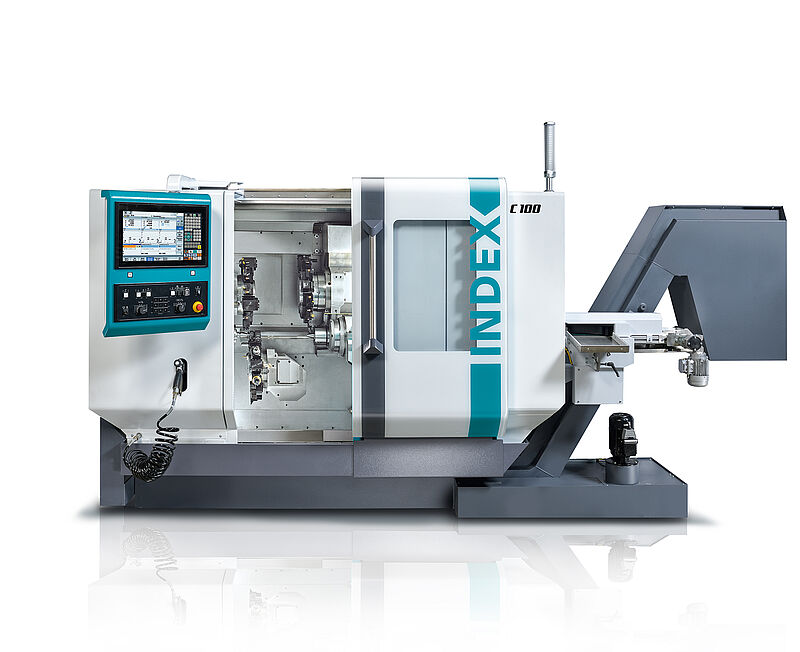 INDEX C100 production turning machine - INDEX TRAUB