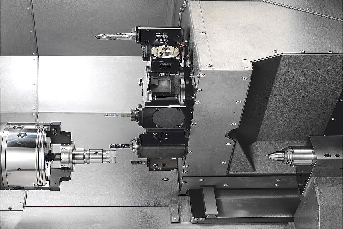 INDEX B500 - Universal turning machine - INDEX TRAUB