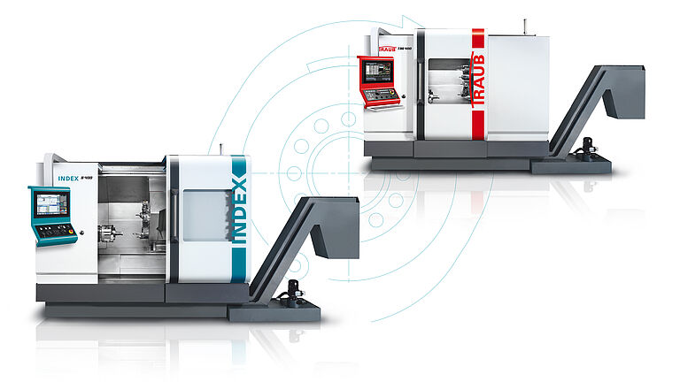 Universal turning - INDEX TRAUB