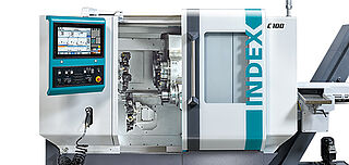 INDEX C100 production turning machine - INDEX TRAUB