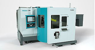 INDEX C100 production turning machine - INDEX TRAUB